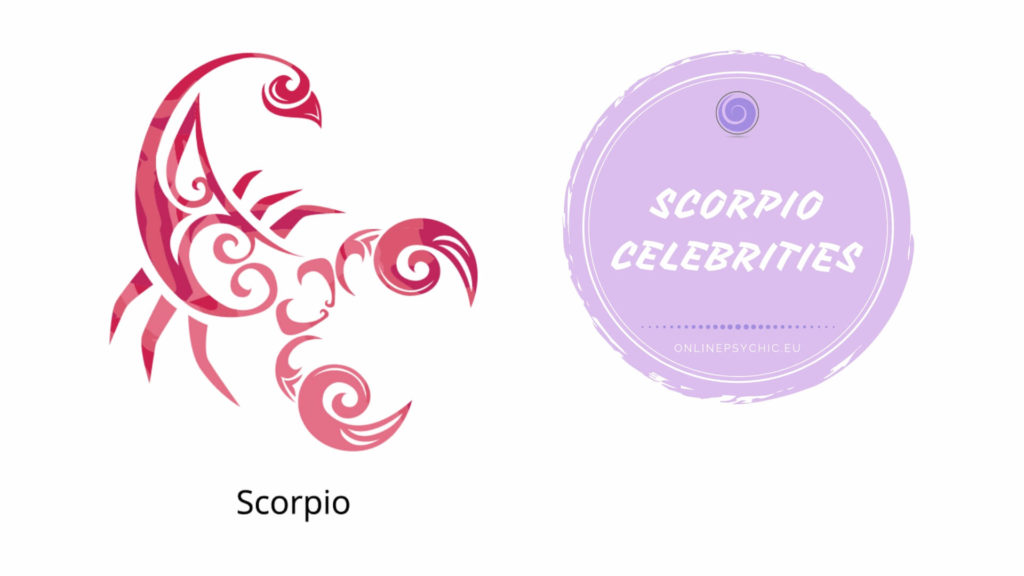 Scorpio Celebrities & Their Eminent Personalities - Check Famous People!